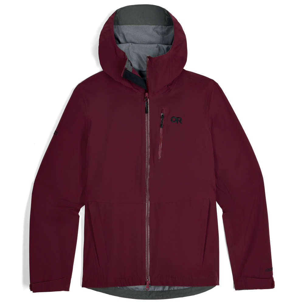 Outdoor Research Women’s Aspire 3L Rain Shell Jacket Winterberry USA P