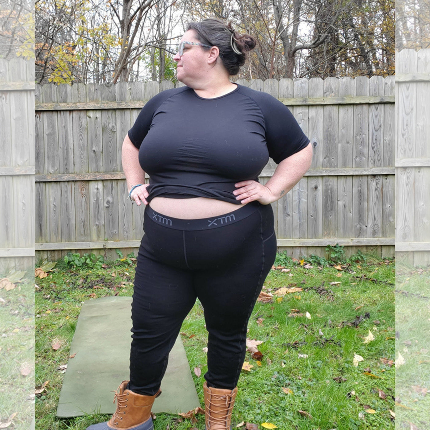 Plus Size Merino Wool Leggings - Women' Siberia Thermals Sizes to 7XL