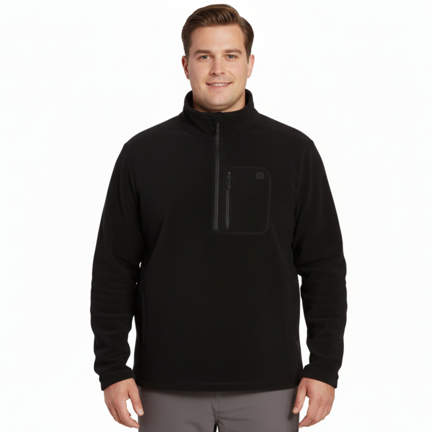 XTM Marengo 1/4 Zip Neck Mens Plus Size Fleece Sizes 2XL-3XL